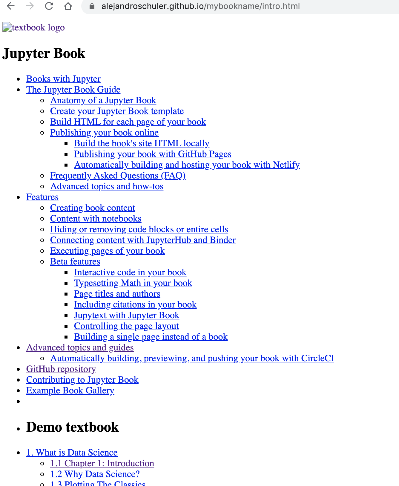 Mysterious 404 error with github pages · Issue #391 · jupyter-book/jupyter-book · GitHub