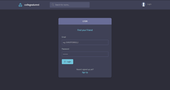 GitHub - sanuponnulli/college-alumni-portal: college mini project