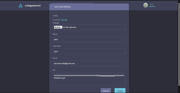 GitHub - sanuponnulli/college-alumni-portal: college mini project