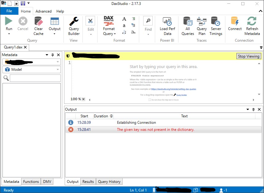 The given key was not present in the dictionary error while impersonating a user to Azure ...