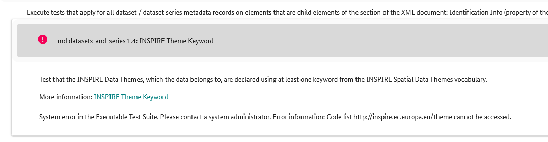 Code list http://inspire.ec.europa.eu/theme cannot be accessed · Issue #401 · INSPIRE-MIF ...