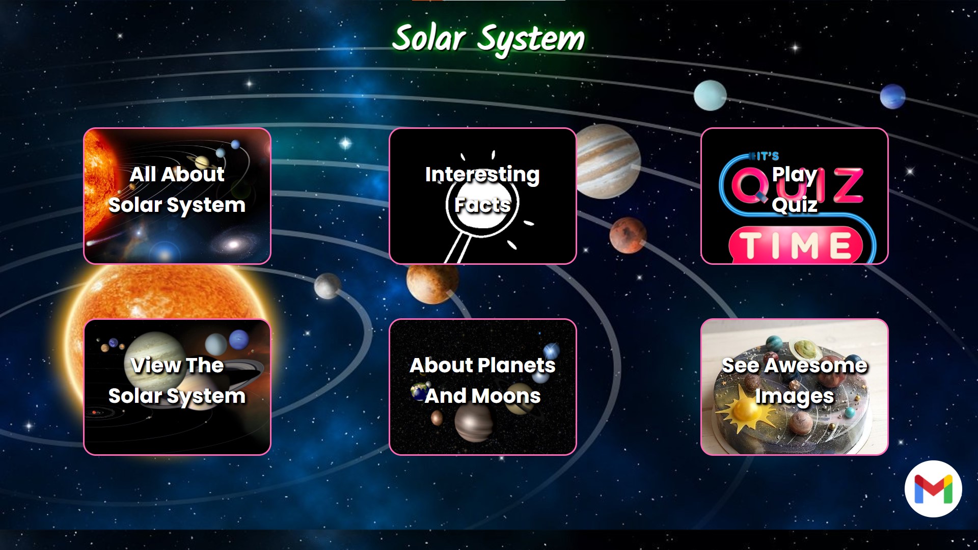 GitHub - rishika-sharma/solar-system: This Website Provides You All The ...