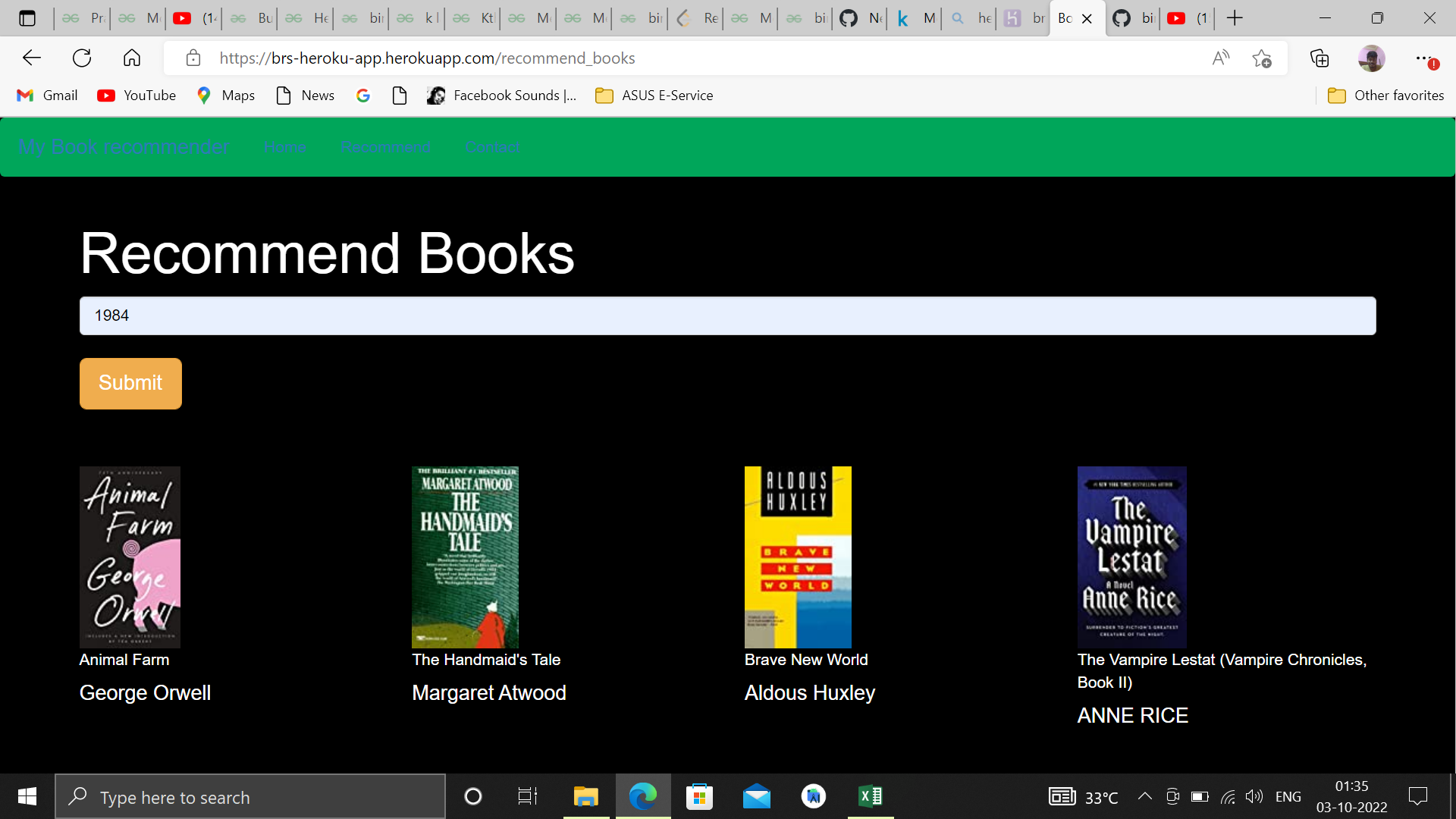 GitHub - bindu-07/Books-Recommendation-System: Books Recommendation System