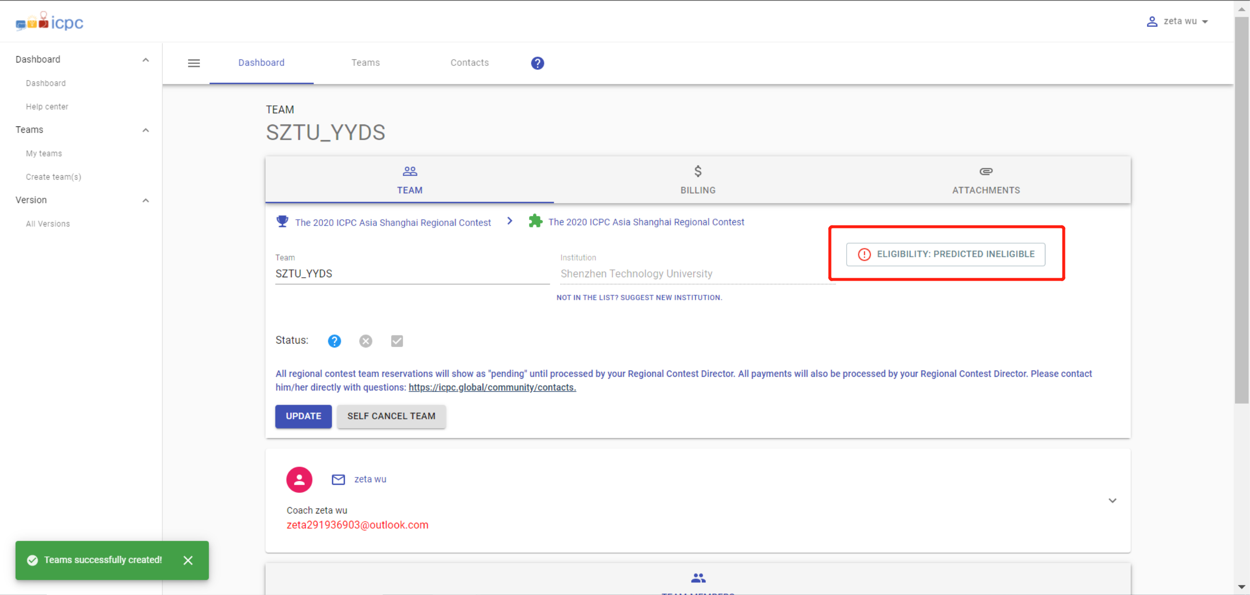 实用经验：注册ICPC账号并报名参加ICPC比赛 · CSGrandeur s-1problem1day1ac · Discussion #111 · GitHub