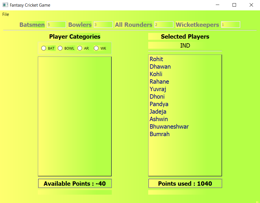 GitHub - atuljt/fantasy-cricket-game