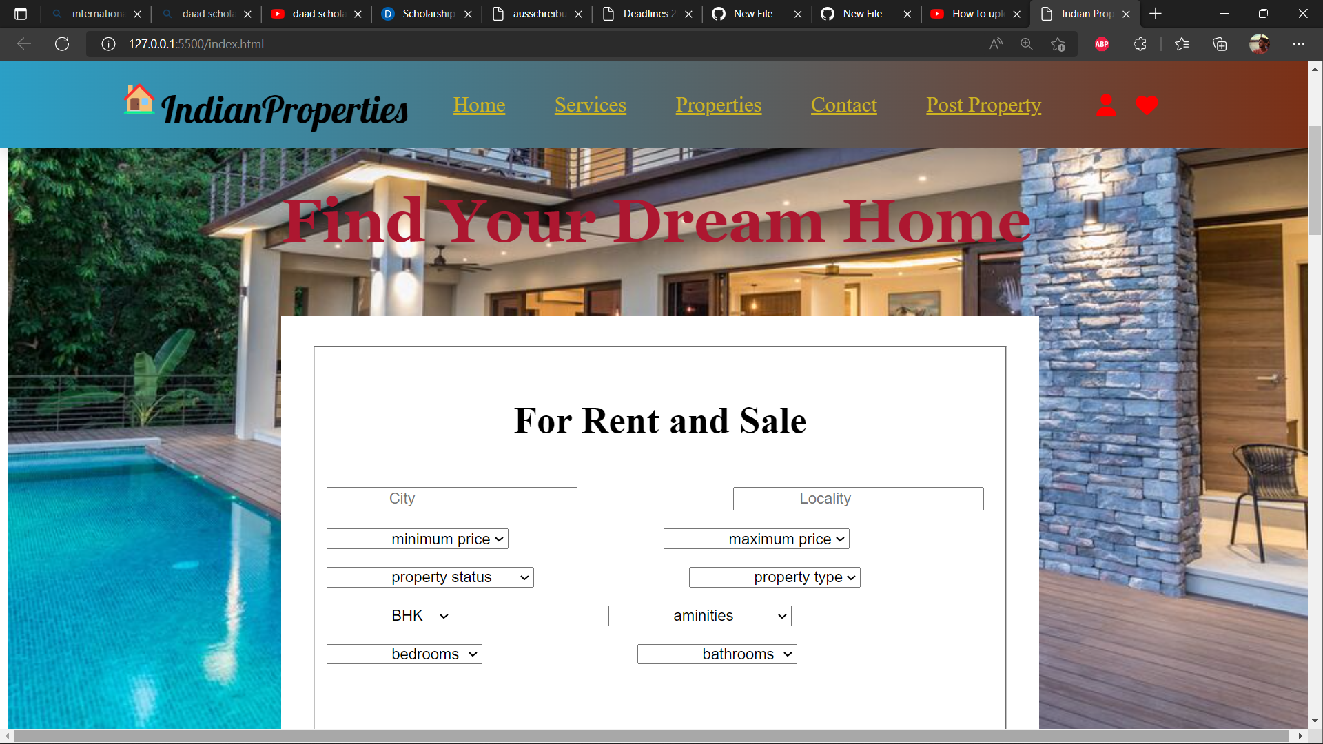 GitHub - jigyasu12v/Indian-Properties: Properties website created by admin using html , css, mysql.