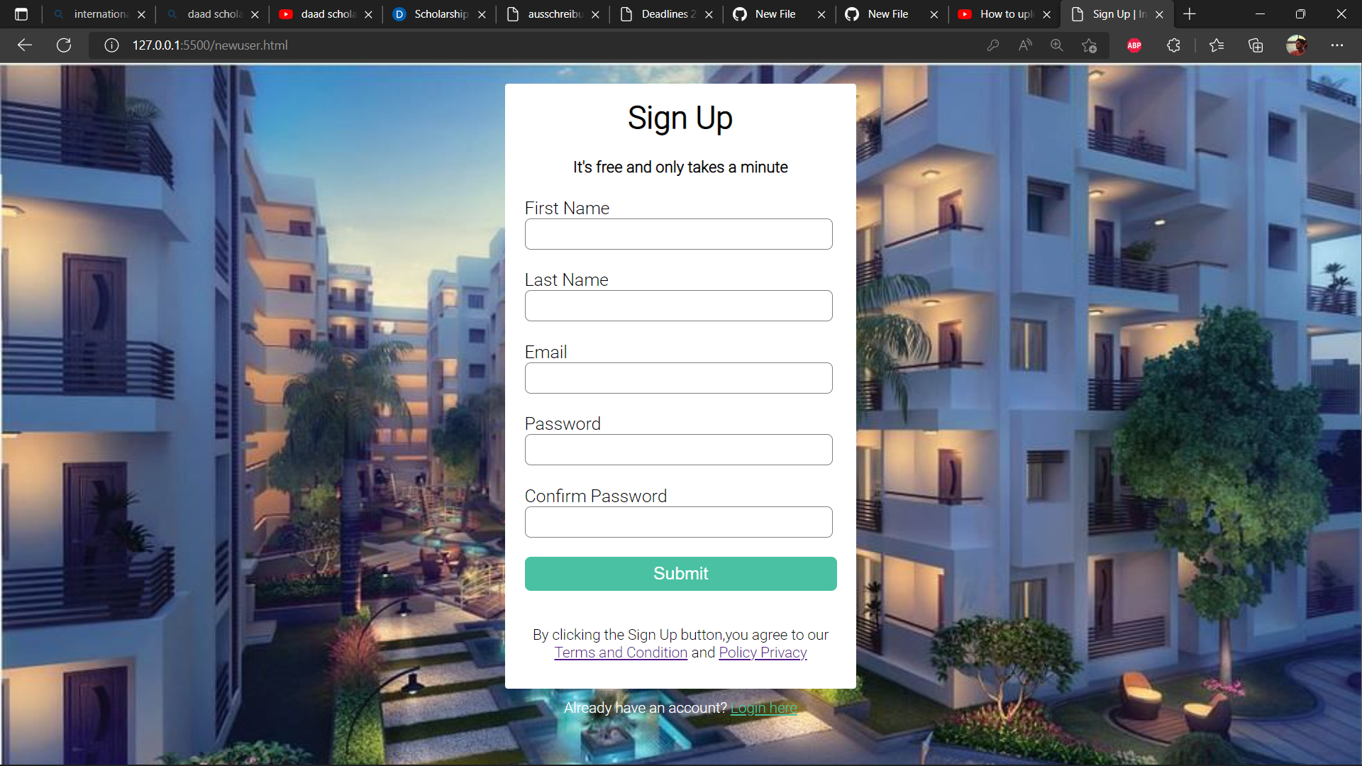 GitHub - jigyasu12v/Indian-Properties: Properties website created by admin using html , css, mysql.