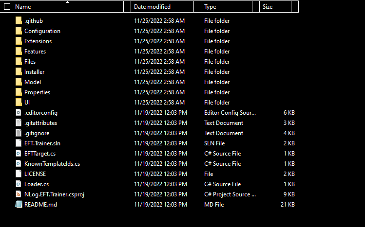 How does one actually compile this? · Issue #261 · sailro/EscapeFromTarkov-Trainer · GitHub