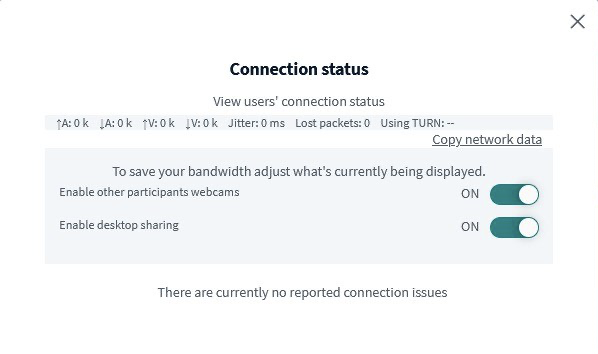 Data savings options 1/3 – Placement in the "Connection status" menu · Issue #15806 ...