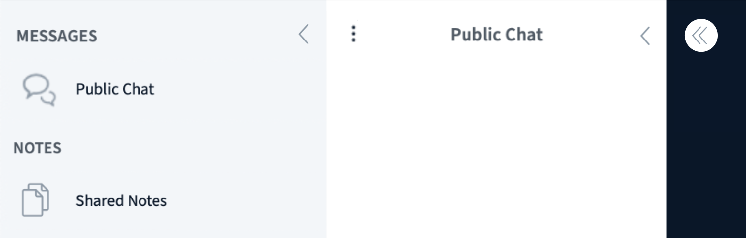 Making it possible to hide the user list panel without concomitantly hiding the chat / shared ...