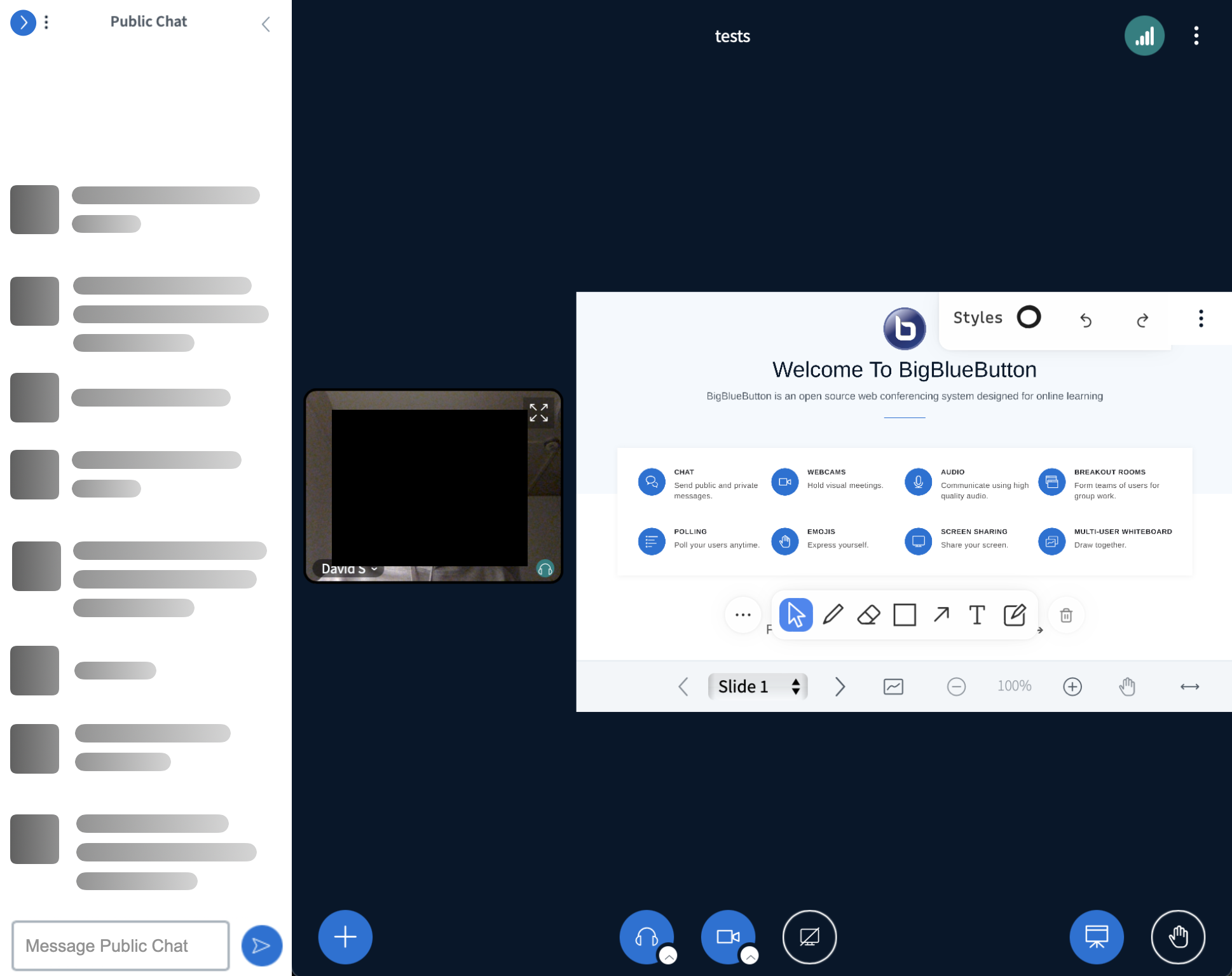 Some observations on layout types · Issue #15813 · bigbluebutton/bigbluebutton · GitHub