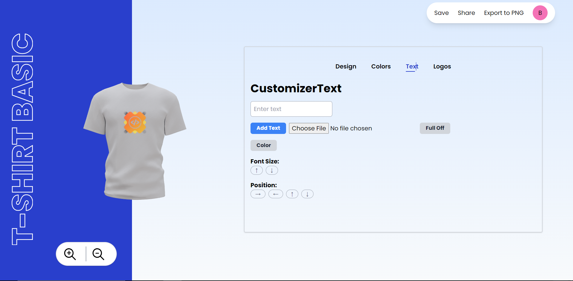[Feat]: Create a Text tab in Customizer Page · Issue #380 · amanjaiman1/Product_3D · GitHub