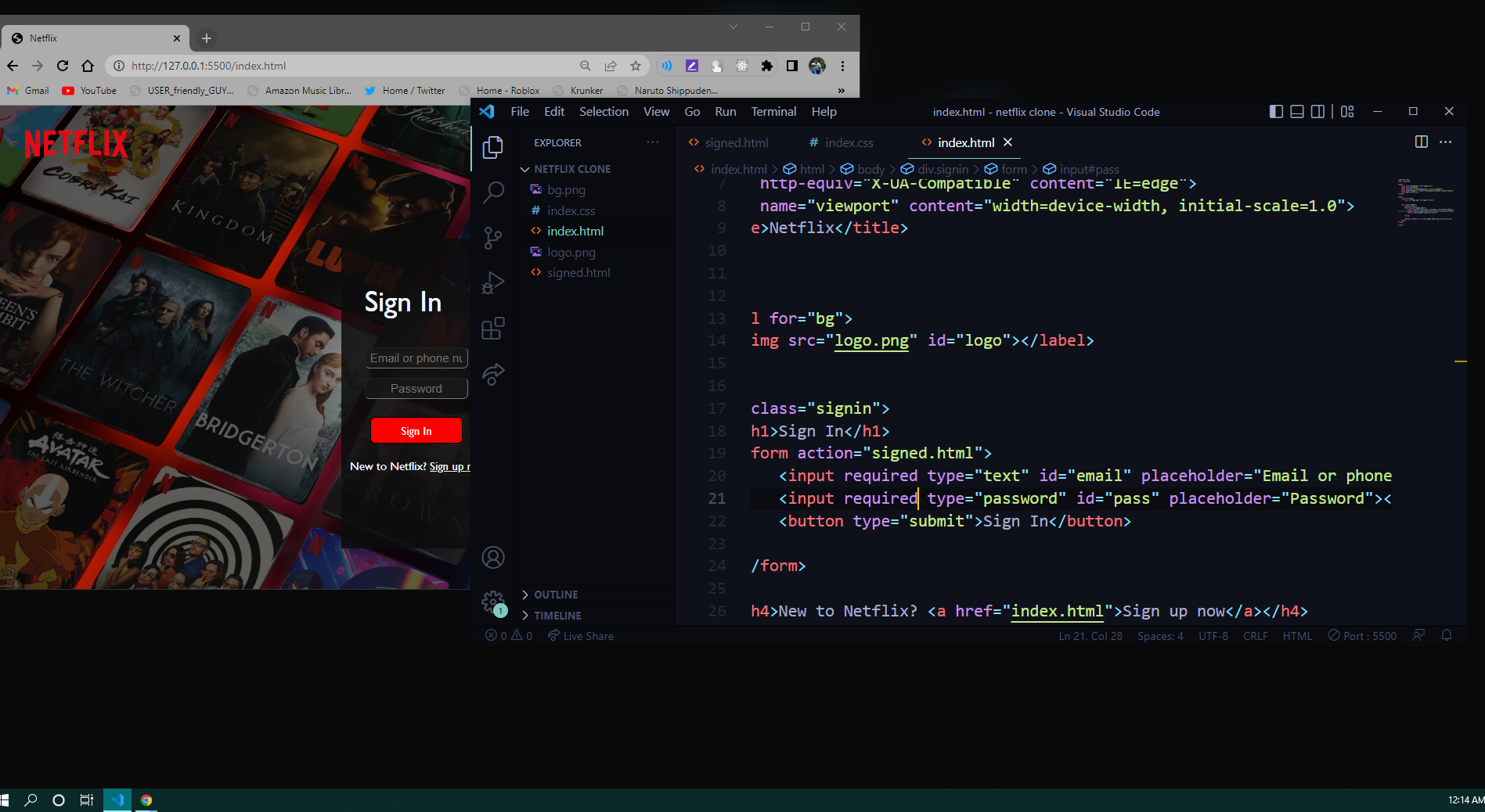 GitHub - DevasuryaS/netflix-login-clown