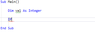 problem with intellisense/autocomplete in an IF statement in VB.Net · Issue #36412 · dotnet ...
