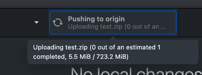Status Popup While Pushing Shows Currentcurrent Instead Of Currentmaximum For Size · Issue