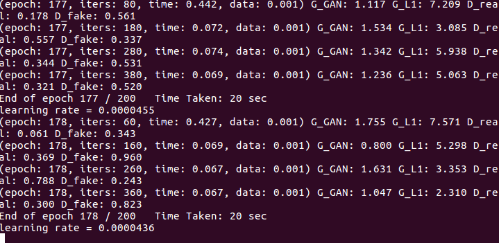 after some epochs, training stops · Issue #703 · junyanz/pytorch-CycleGAN-and-pix2pix · GitHub