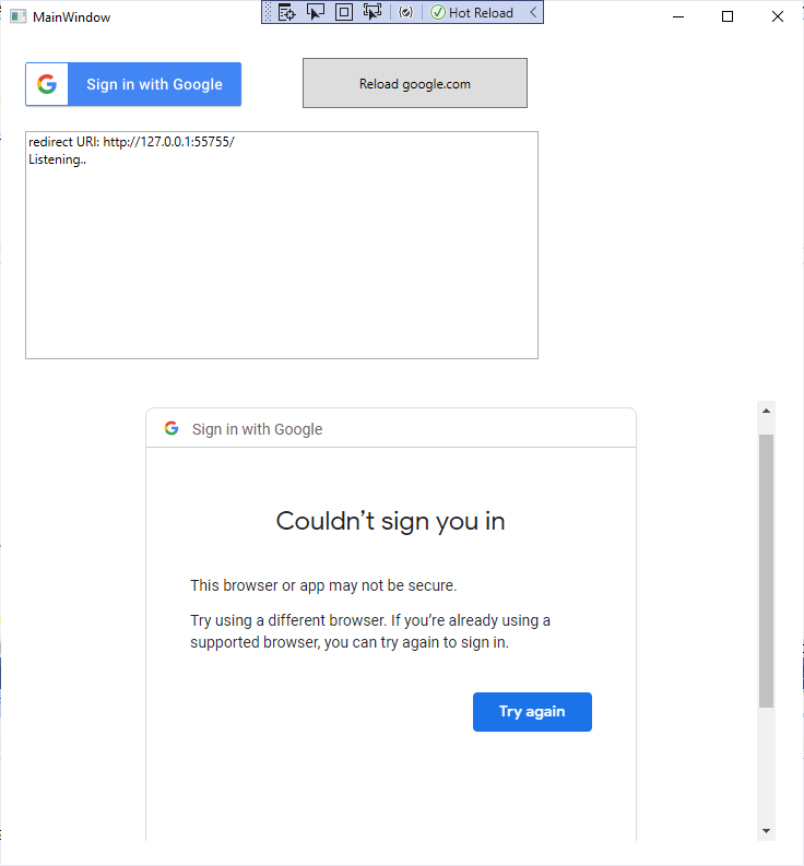 [UPDATE] Google Auth Flows and WebView2 · Issue #1647 · MicrosoftEdge ...
