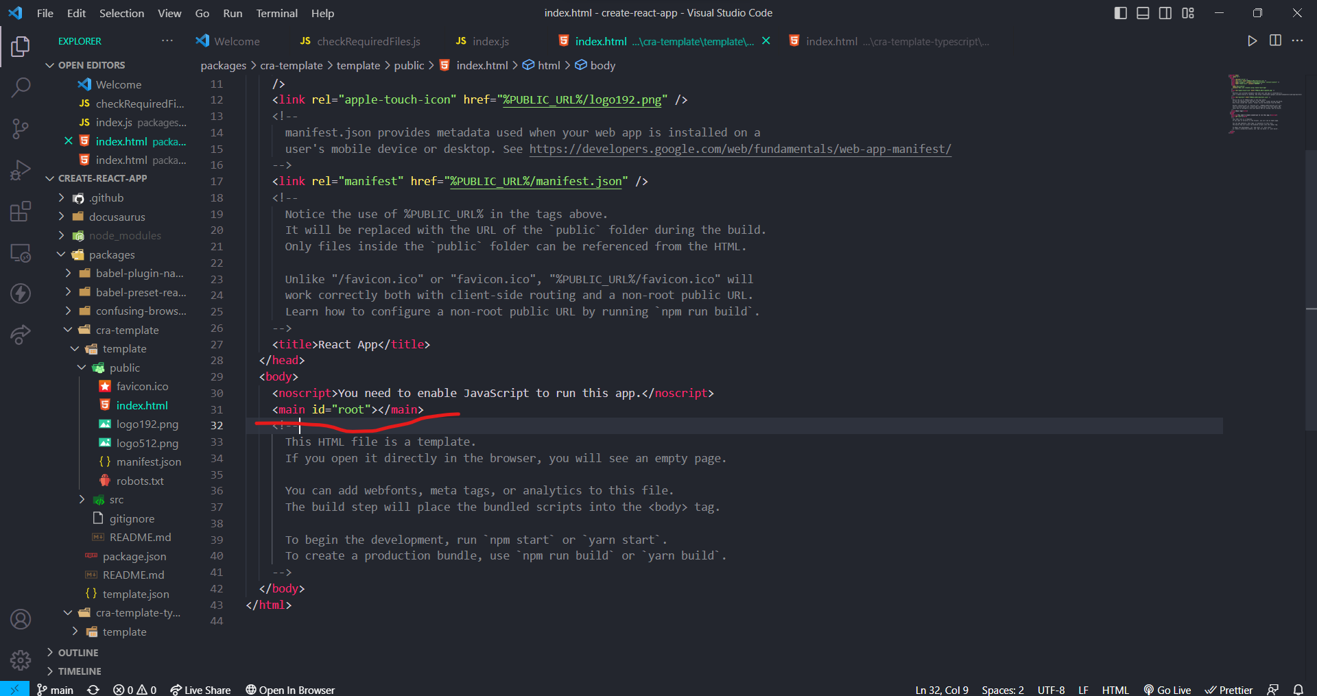 changed div tag to main tag in index.html reference to issue #13204 by Swarga-codes · Pull ...