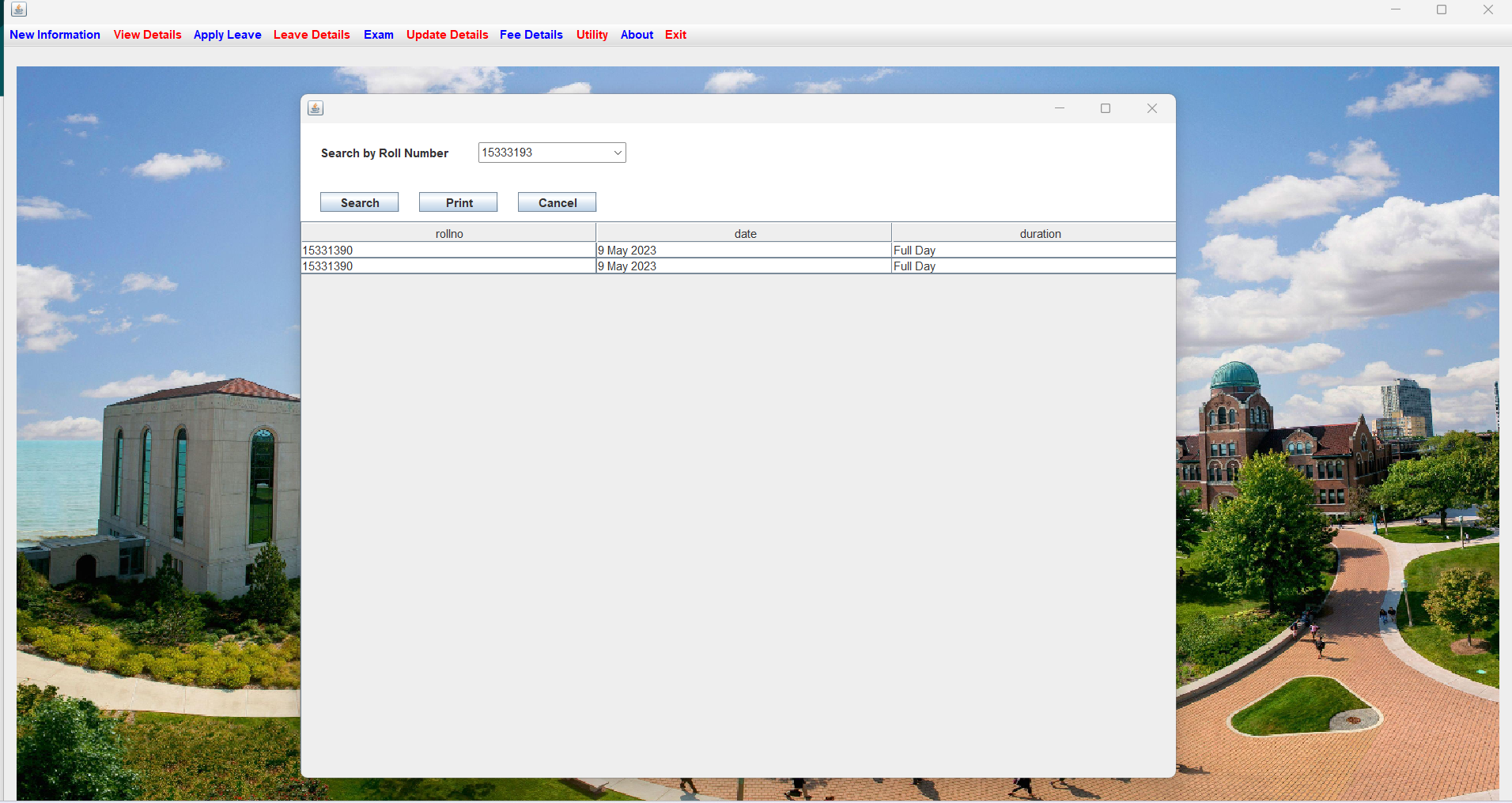 GitHub - SelcukOzdemir23/University-Management-System: University ...