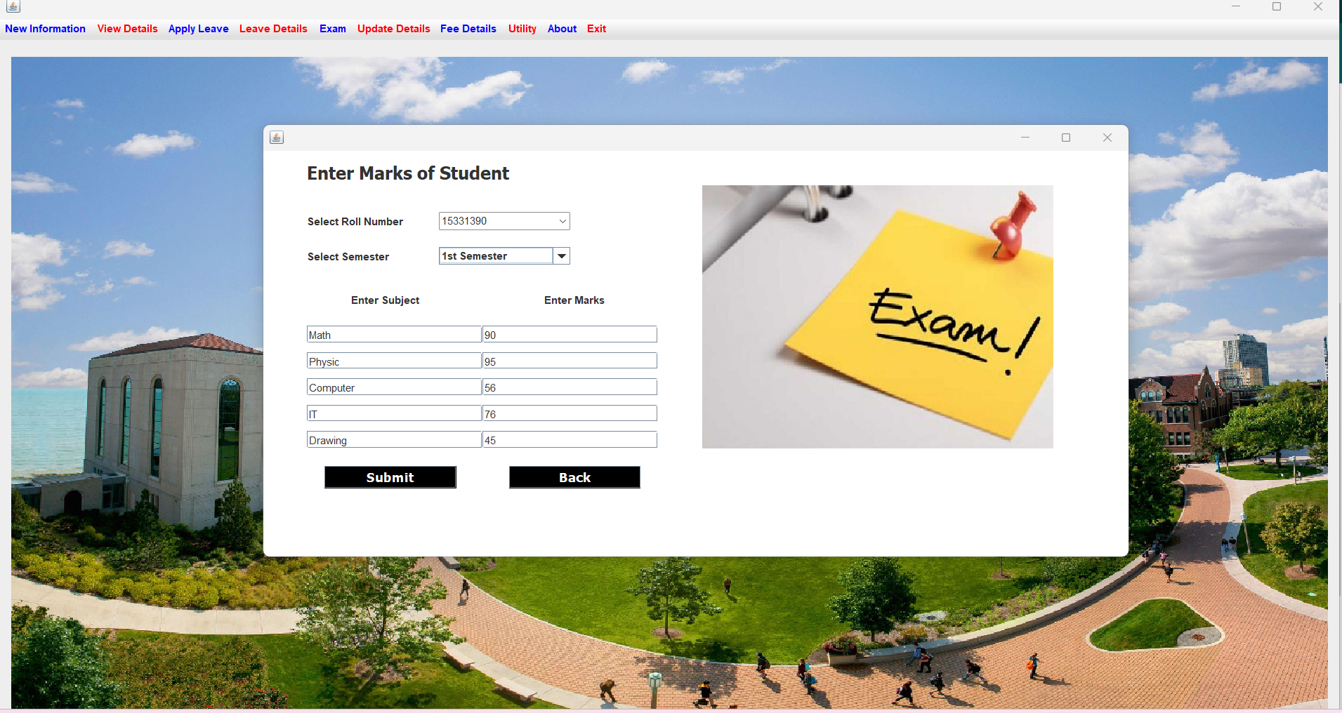 GitHub - SelcukOzdemir23/University-Management-System: University ...