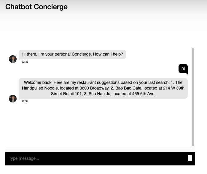 GitHub - gefeiniangniang/Dining-Concierge-AI-Agent
