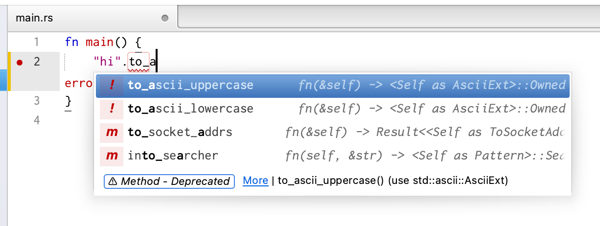 Imports Deprecated Traits Like Stdasciiasciiext · Issue 12756 · Rust Langrust Analyzer