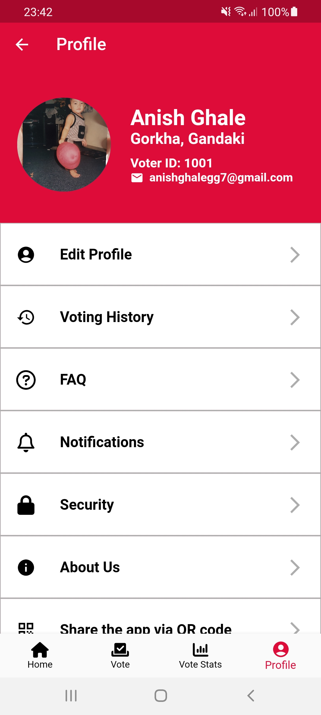 Github Anishghale007 Elector A Online Election Voting Mobile Application Built Using Flutter