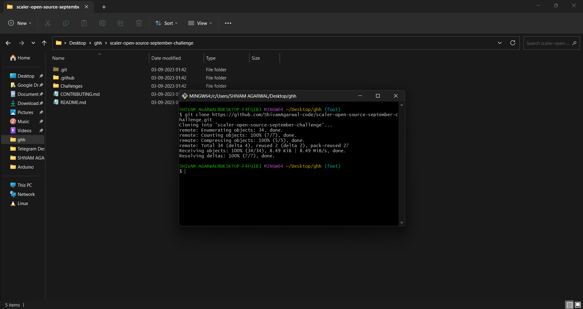 Challenge #1: Shivam Agarwal · Issue #400 · scaleracademy/scaler-open ...