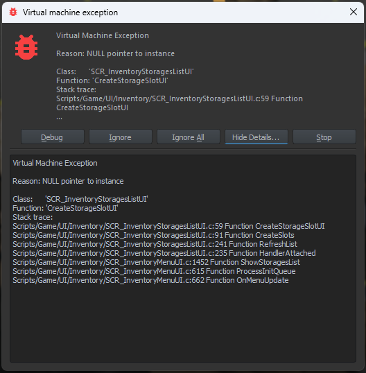 NPE on opening inventory · Issue #508 · RHSMODS/statusquo · GitHub