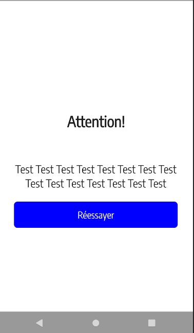 [Android 10 Api 29] Text of TextBlock inside modal appears for 1 second and disappears after ...