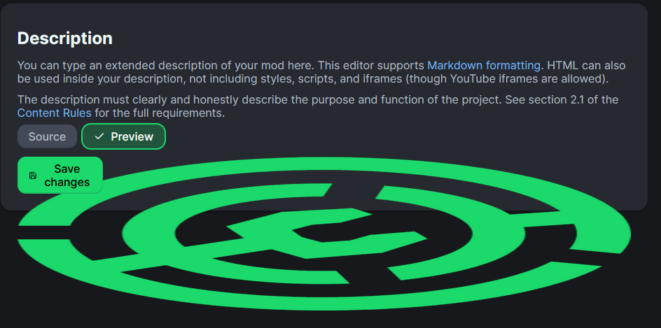 Image with float styling breaks layout in description. · Issue #1411 · modrinth/knossos · GitHub