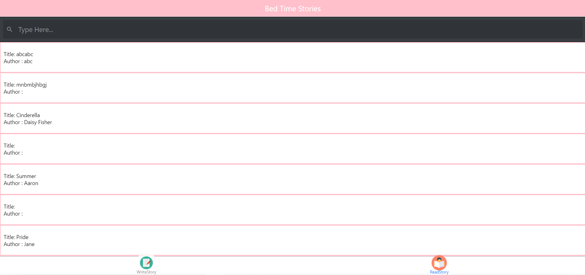 GitHub - Hailey-beep/Bedtime-Stories: Project 74; Flatlist