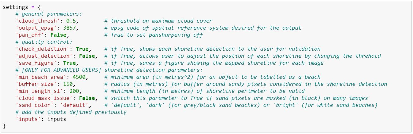 GitHub - kvos/CoastSat: Global shoreline mapping tool from satellite imagery