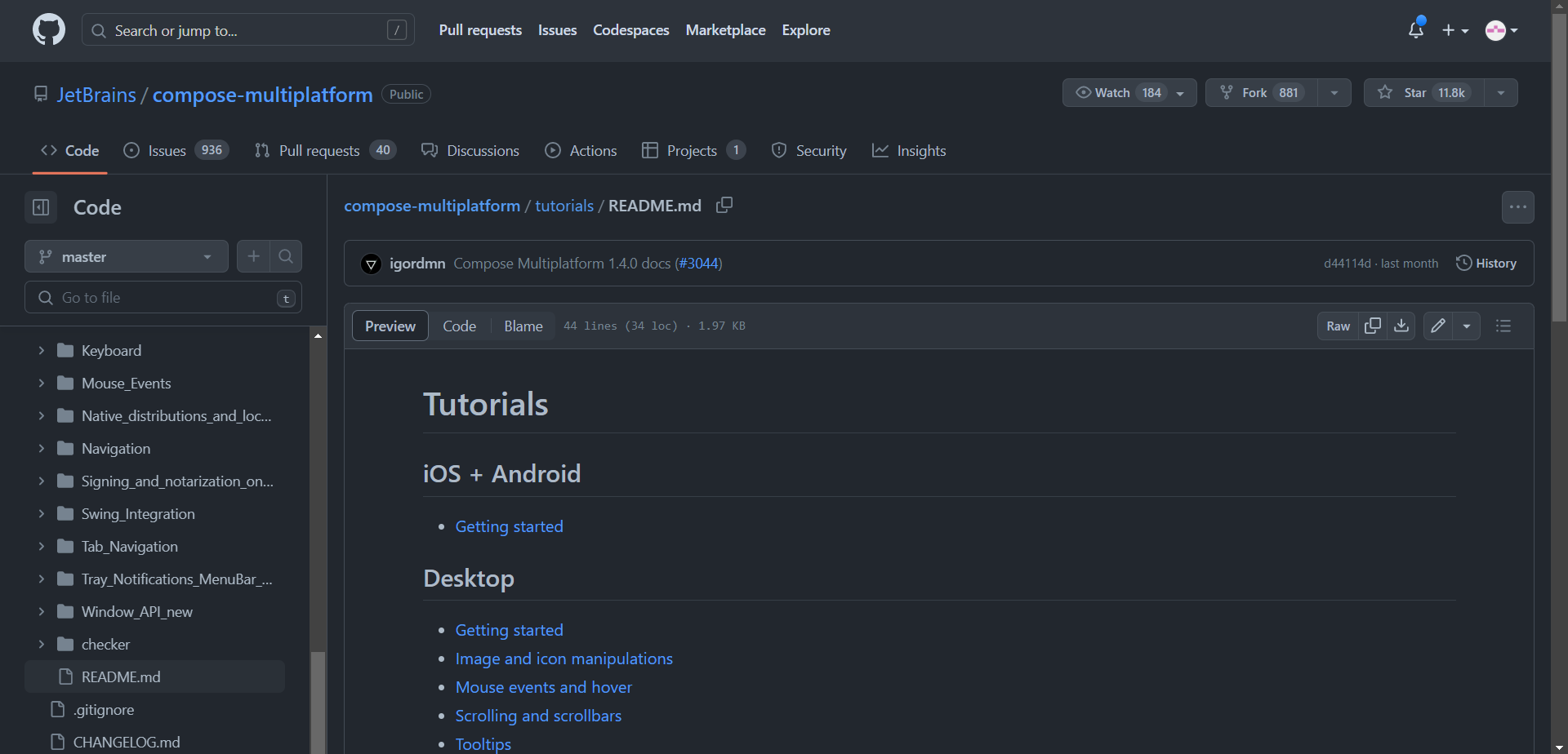 Some Links Not Pointing To The Correct Location In Faq Docs · Issue 3197 · Jetbrainscompose 8943