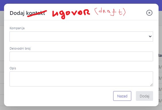 Ugovori - Lista svih ugovora · Issue #178 · RAF-SI-2022/Banka-2-Frontend · GitHub