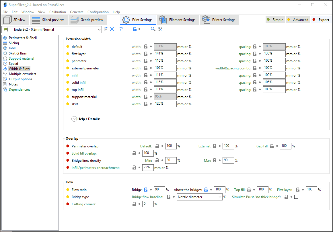 SuperSlicer window forced to resize with Help/Details button · Issue #3401 · supermerill ...
