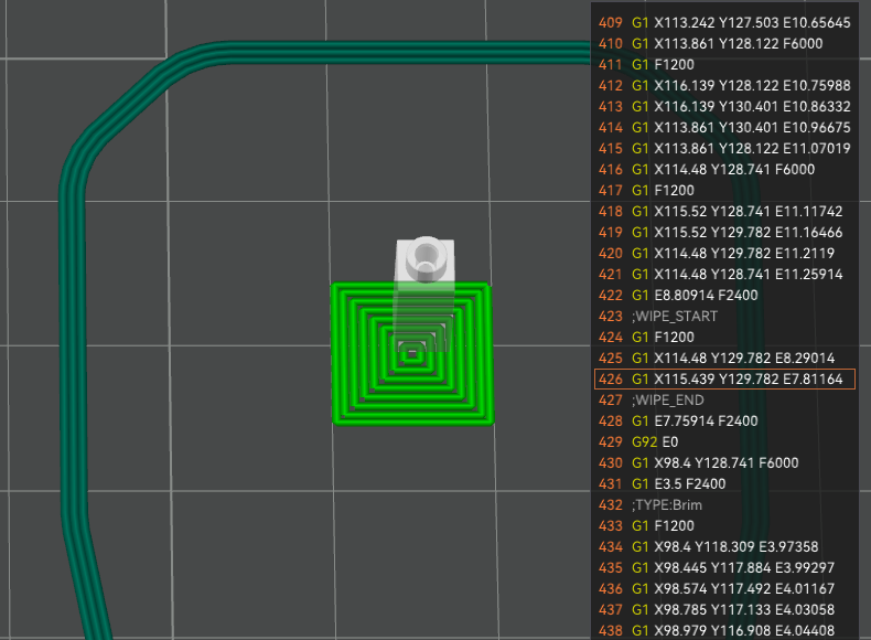Support bottom layers: request to add pattern option and disable wiping to improve bed adhesion ...