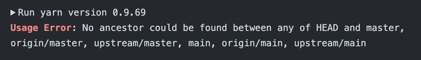 [Bug?]: `yarn version` fails on CI (GitHub Actions) · Issue #4548 · yarnpkg/berry · GitHub