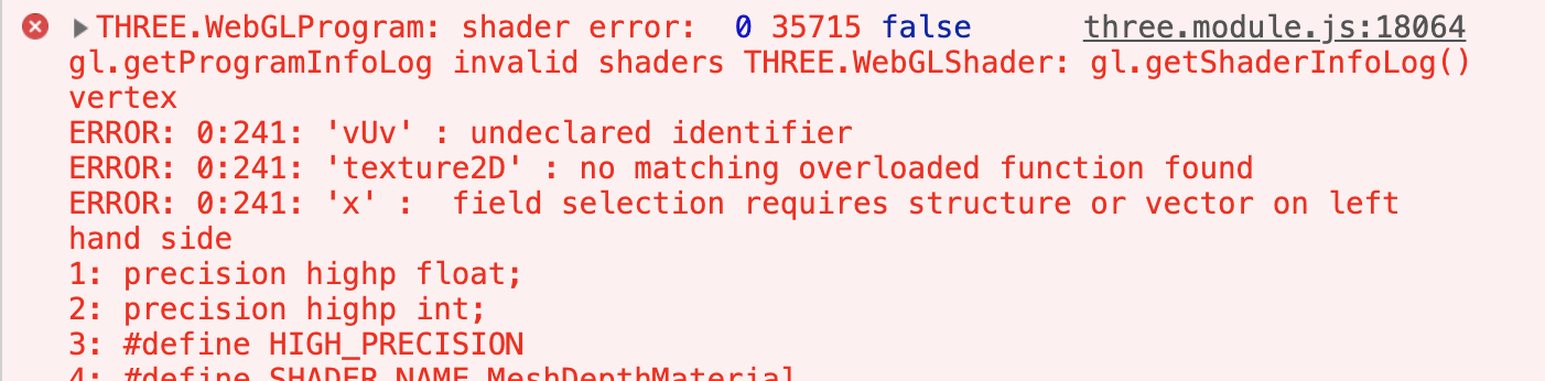 webgl_materials_channels example is broken · Issue #17775 · mrdoob/three.js · GitHub