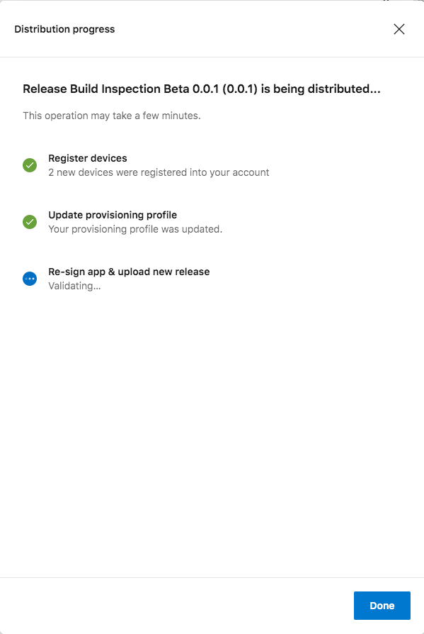 Cordova - Re-sign app & upload new release fails · Issue #753 · microsoft/appcenter · GitHub