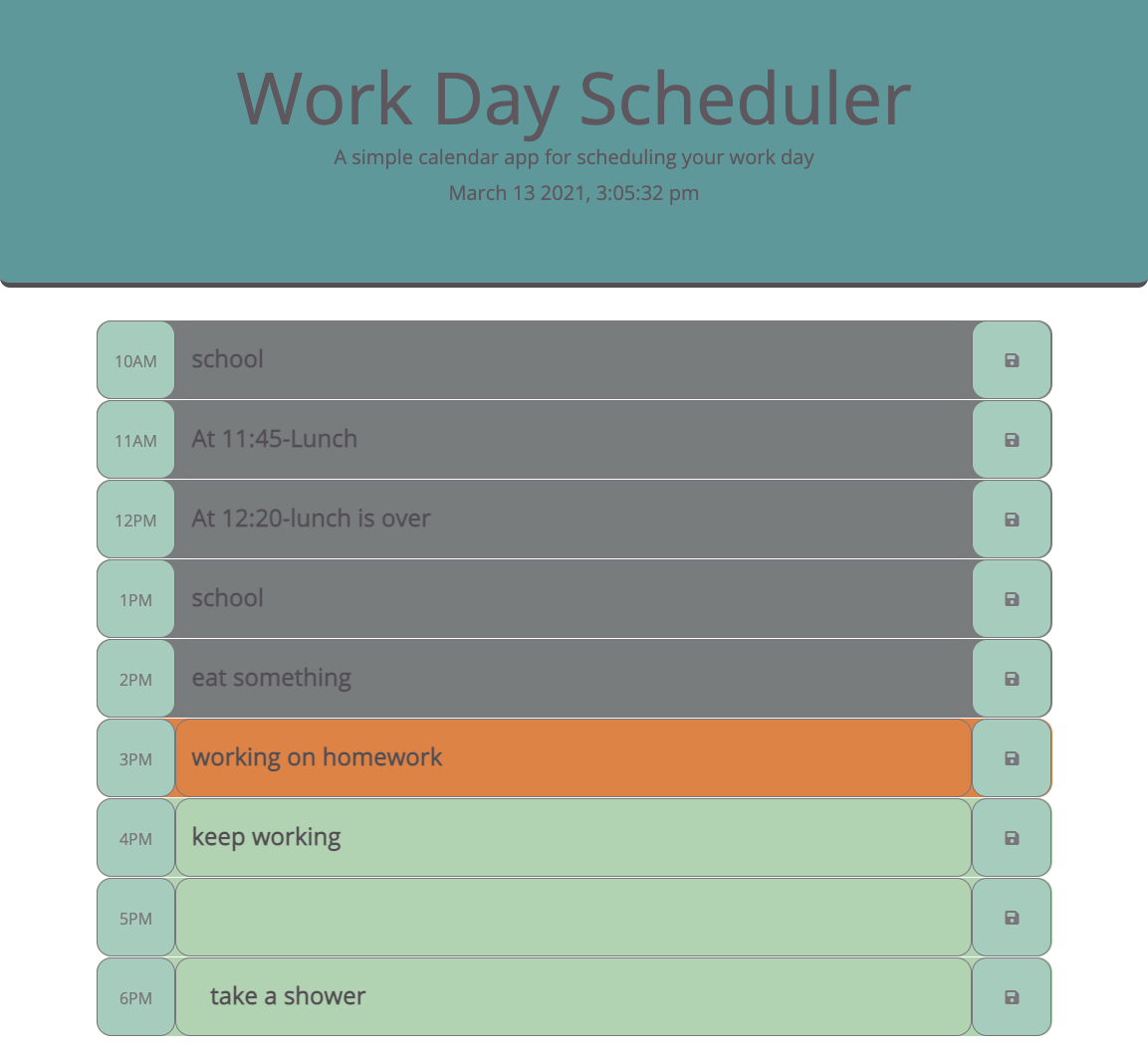 GitHub - ncerros/workdayscheduler