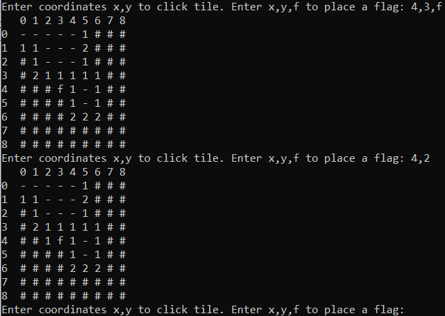 GitHub - AuFries/Minesweeper: Simple console minesweeper in java