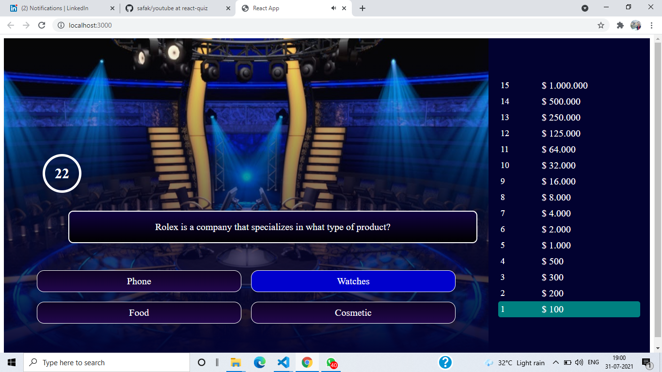 GitHub - Shobhitsky1144/KBC-Millionaire-Quiz-App-Reactjs GitHub - Shobhitsky1144/KBC-Millionaire-Quiz-App-Reactjs