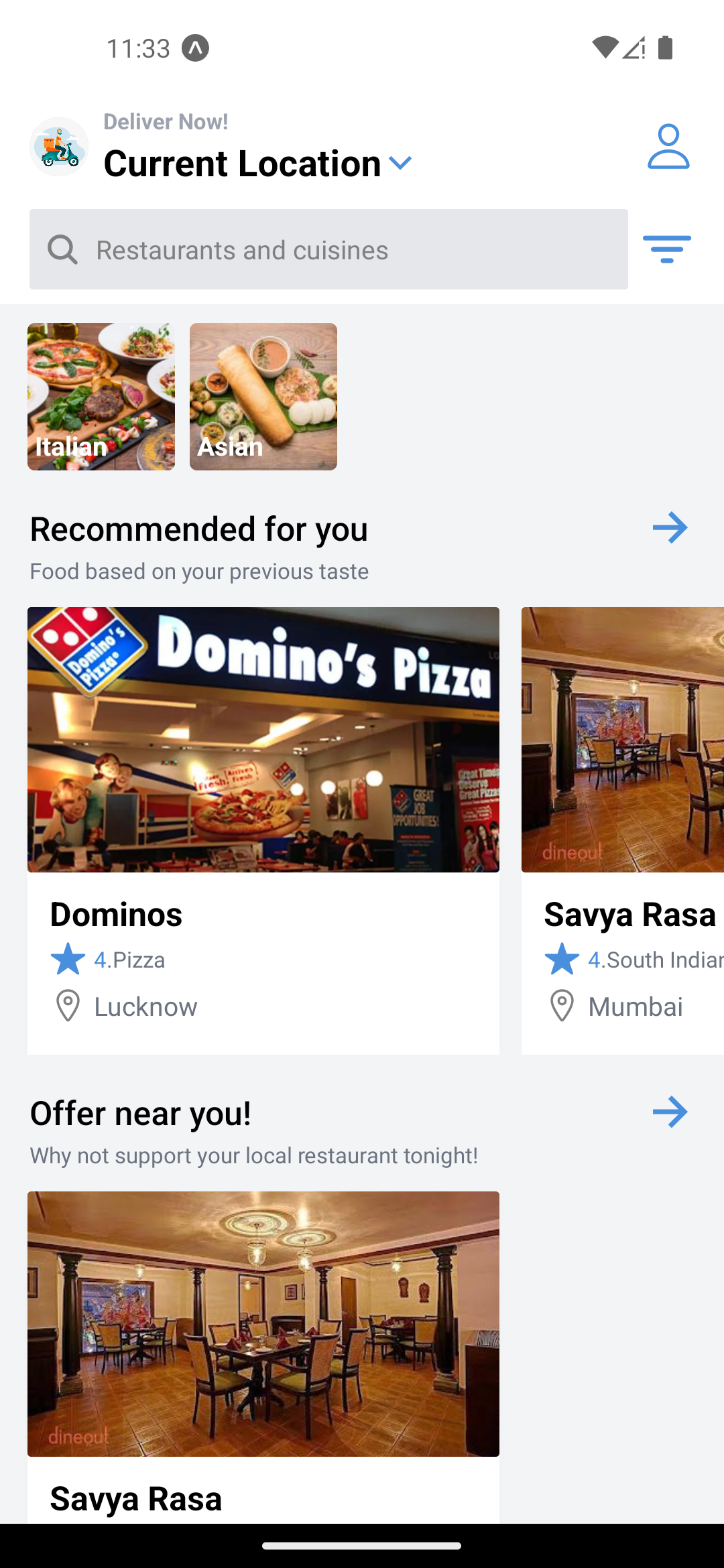 GitHub - amansharma703/Deliveroo-Clone: Deliveroo Clone Application made using React Native and ...