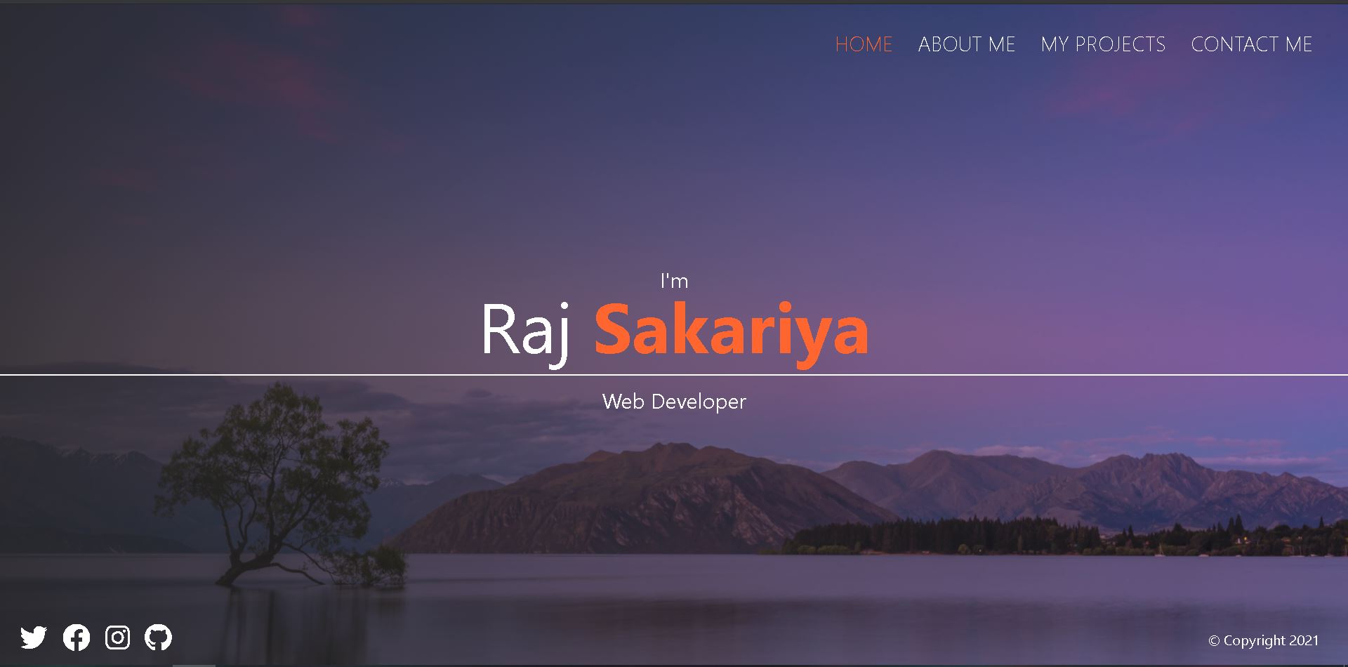 GitHub - raj074/Portfolio-using-Sass: Personal portfolio website using ...