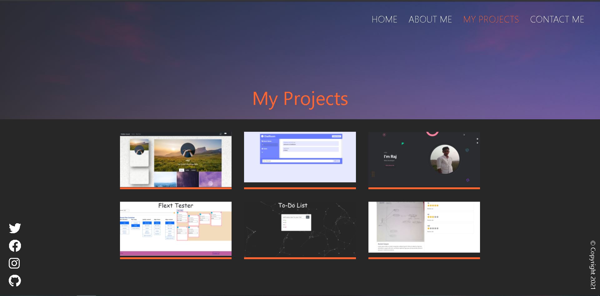 GitHub - raj074/Portfolio-using-Sass: Personal portfolio website using ...