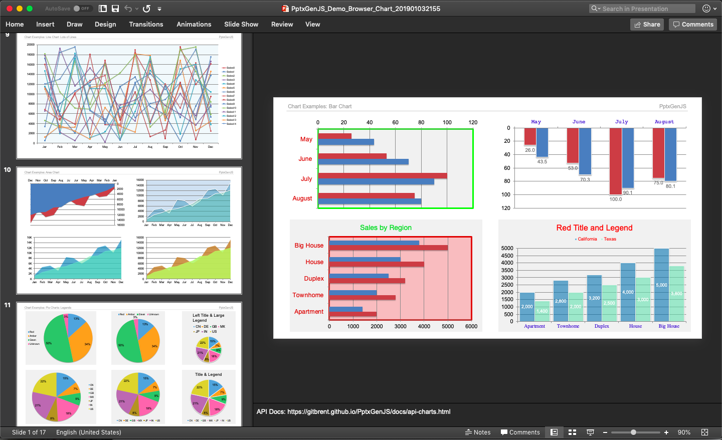 Add ability to set Chart 'x' / 'y' values to a percentage value (eg: '50%') · Issue #468 ...