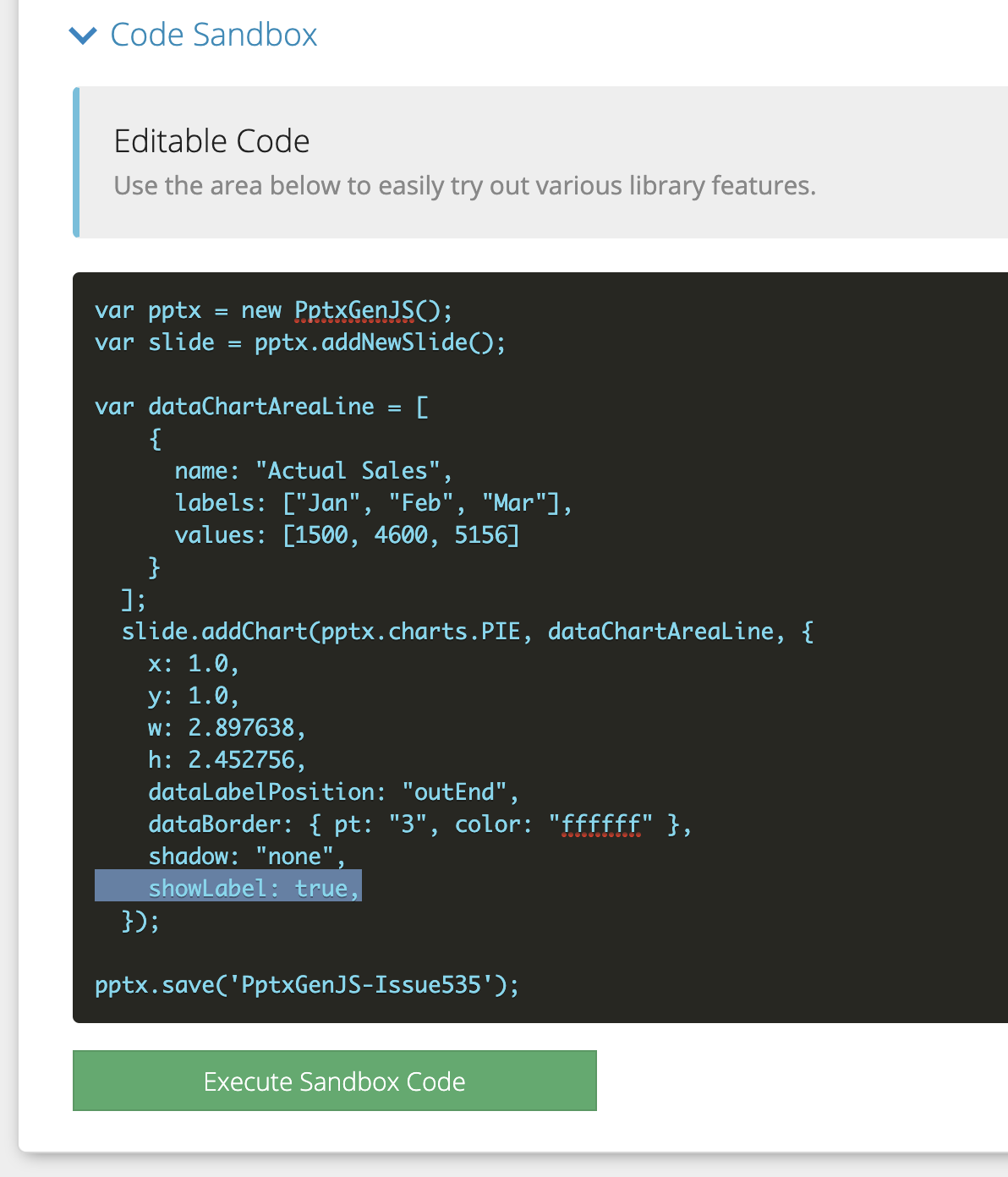 No Category names for Piecharts · Issue #535 · gitbrent/PptxGenJS · GitHub