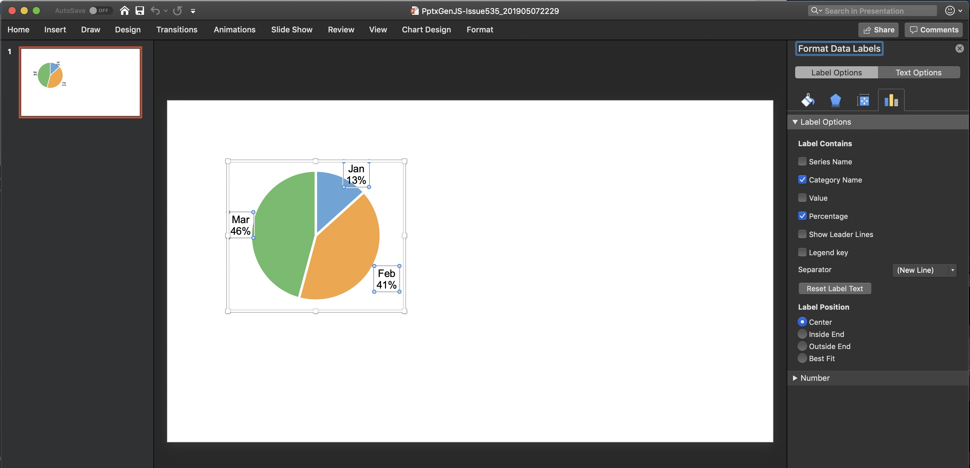 No Category names for Piecharts · Issue #535 · gitbrent/PptxGenJS · GitHub