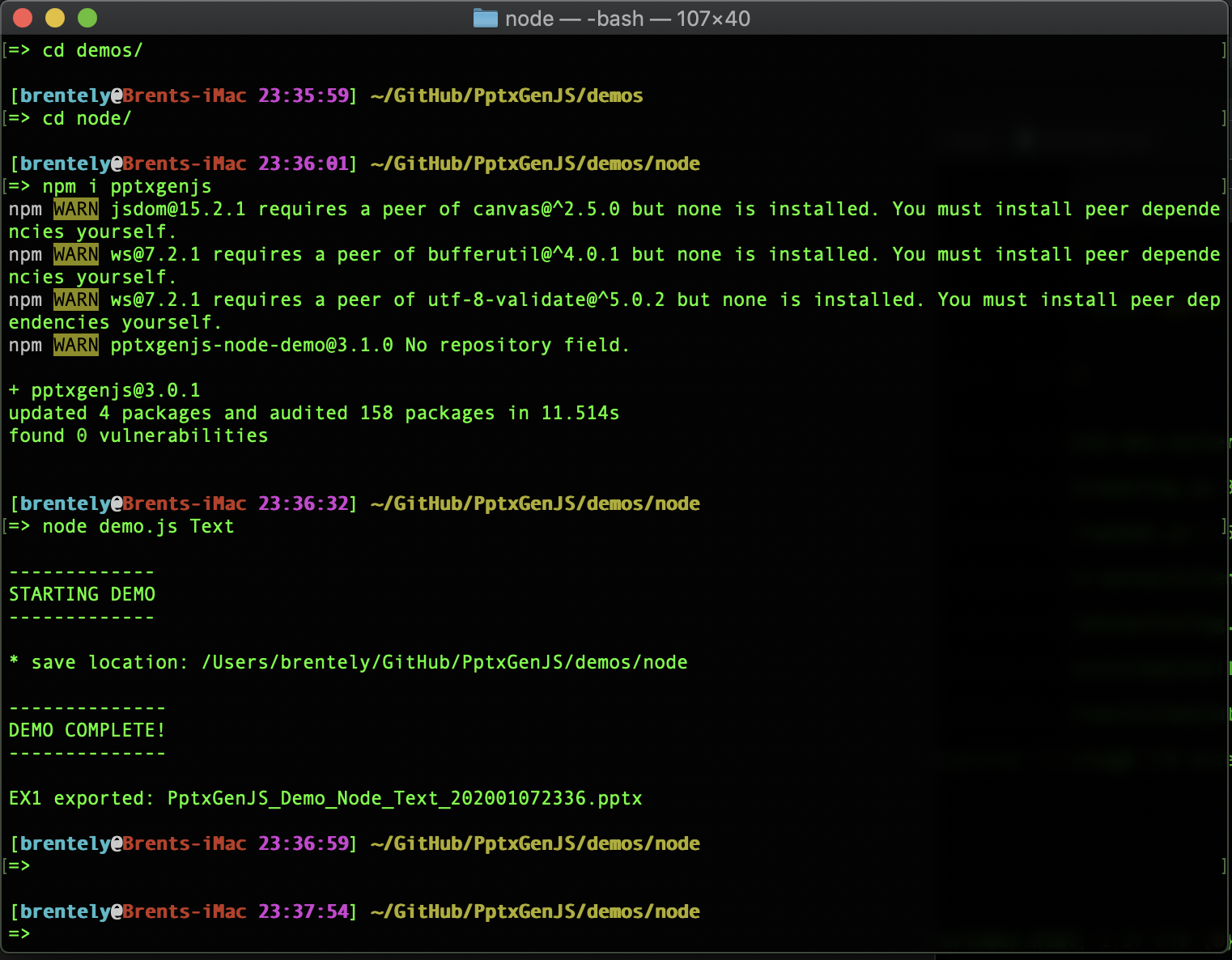 Version 3.0.0: JSZip not found under Node.js · Issue #638 · gitbrent/PptxGenJS · GitHub